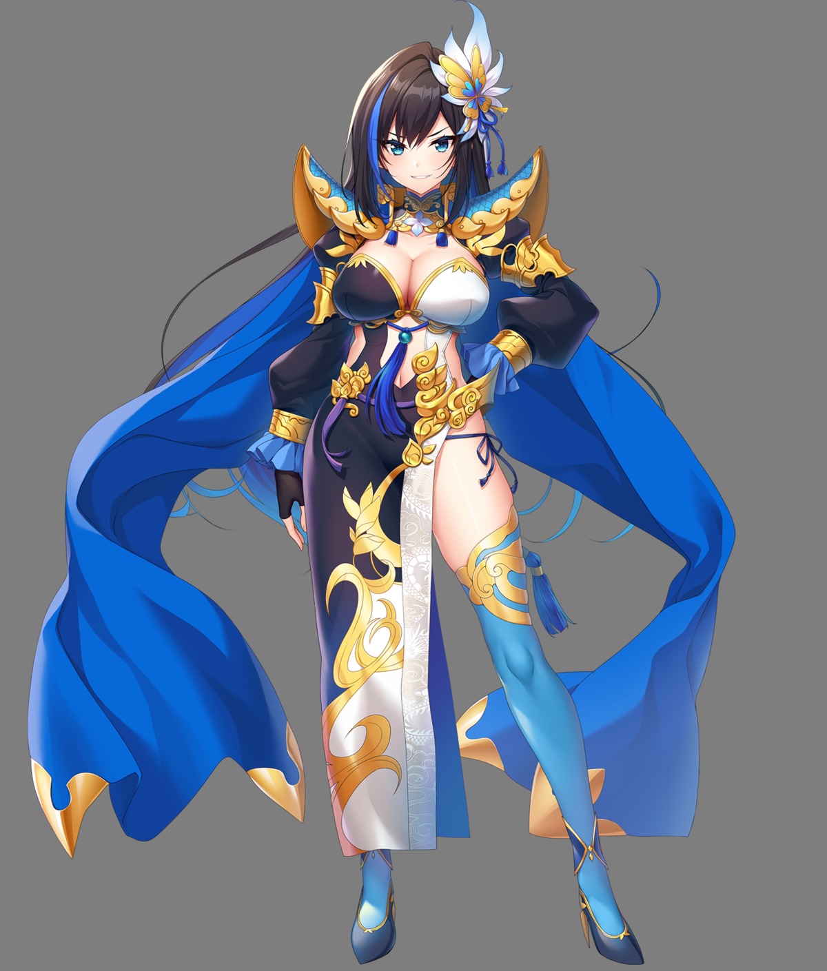 baseson gintarou souten koihime -shigen no ou- armor heels no bra pantsu string panties ...